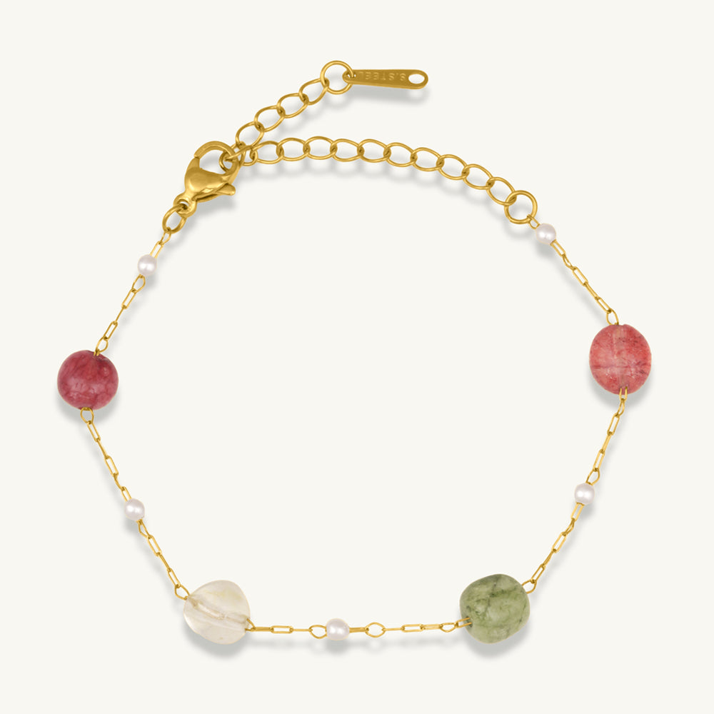 Shop Joyful Sphere Charm Gold Bracelet for Women - PALMONAS