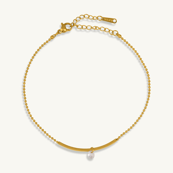 Shop Twist Link Elegance Gold Bracelet for Women - PALMONAS