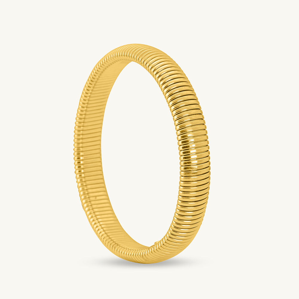 Shop Willowy Scales Gold Bracelet for Women - PALMONAS