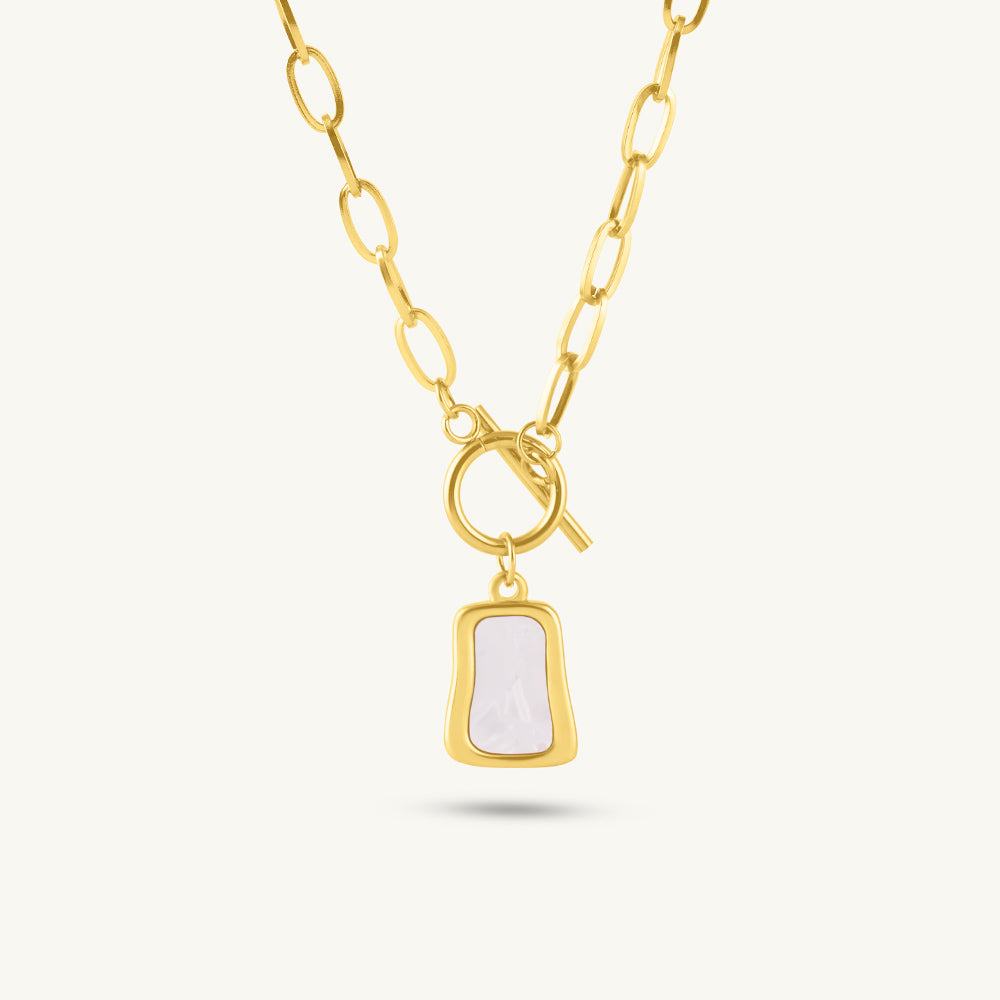 Radiant Toggle Bar Pendant Necklace – PALMONAS