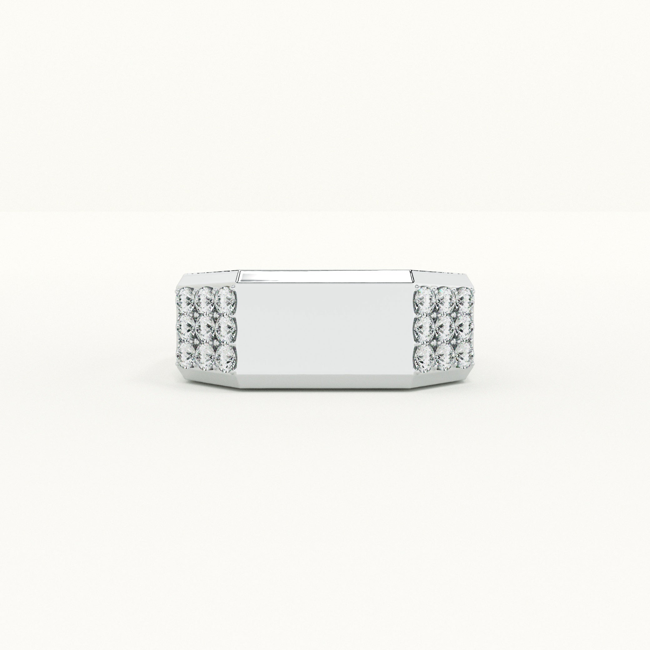 Edge of Eternity Men's Ring - 925 Silver – PALMONAS