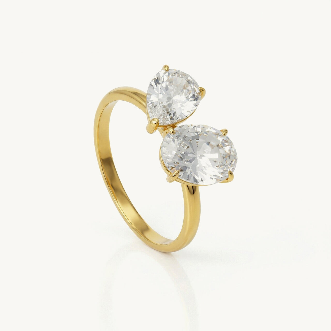 Classic Dual Spark Ring – PALMONAS