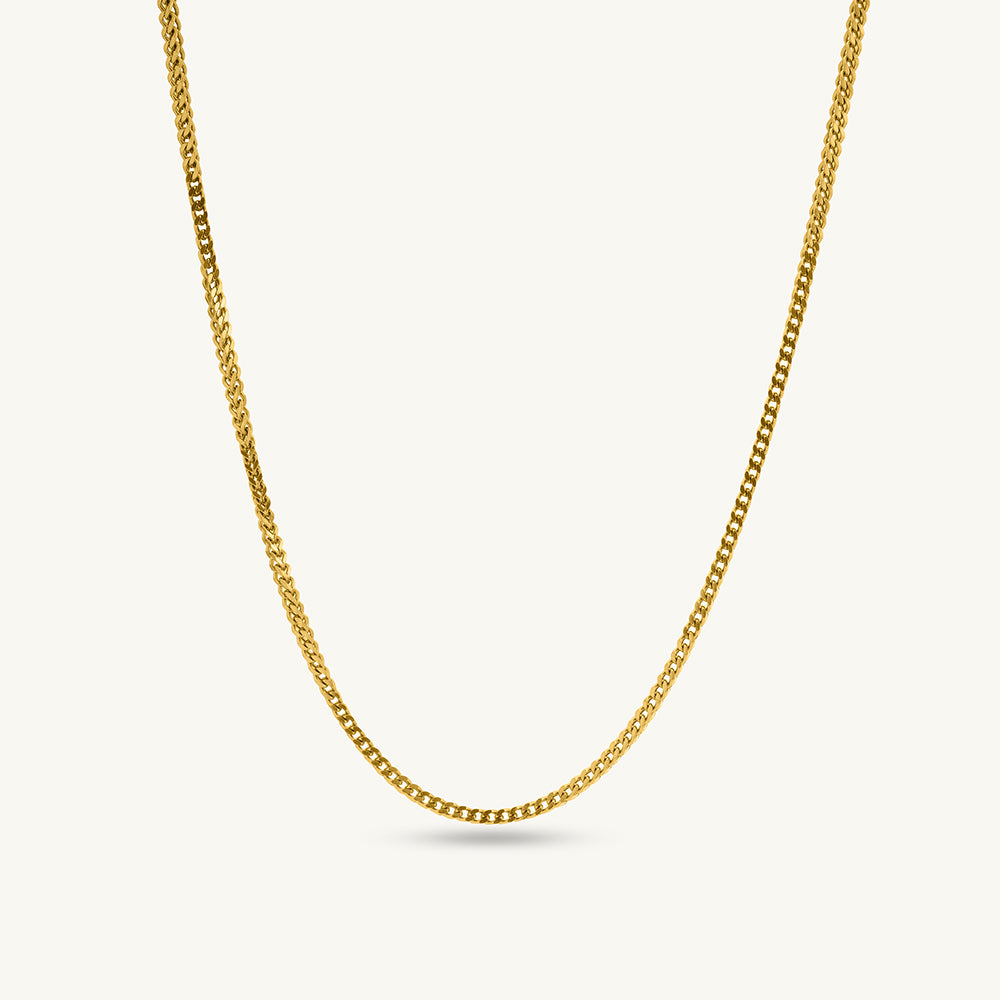 Rounded Link Statement Chain for Men – PALMONAS