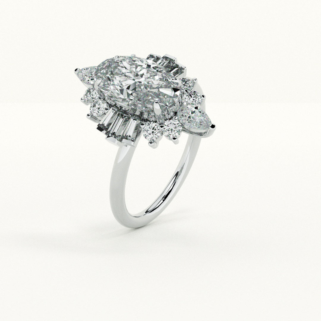 Starlit Crown 925 Ring – PALMONAS