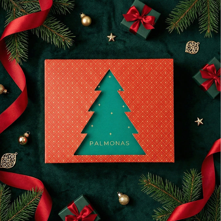 Bless Bling – Gold Necklace Christmas Gift Box - PALMONAS