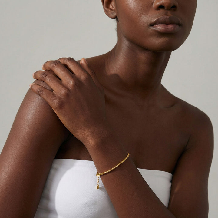 Shop Modular Muse Gold Bracelet for Women - PALMONAS